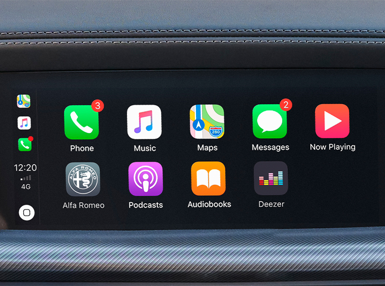 Alfa Connect, Apple Car Play & Android Auto | Alfa Romeo